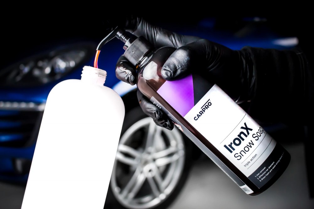 CarPro IronX SnowSoap Szállórozsda Eltávolító Koncentrátum 1